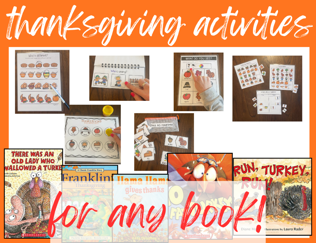 Thanksgiving Printables for Functional Communication · The SLP Next Door