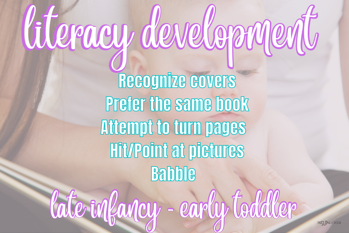 What Is Early Literacy Development The Slp Next Door