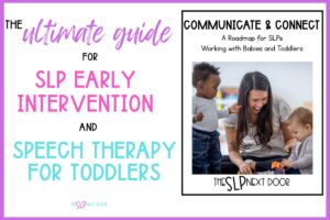 Early Intervention Speech and Language · The SLP Next Door